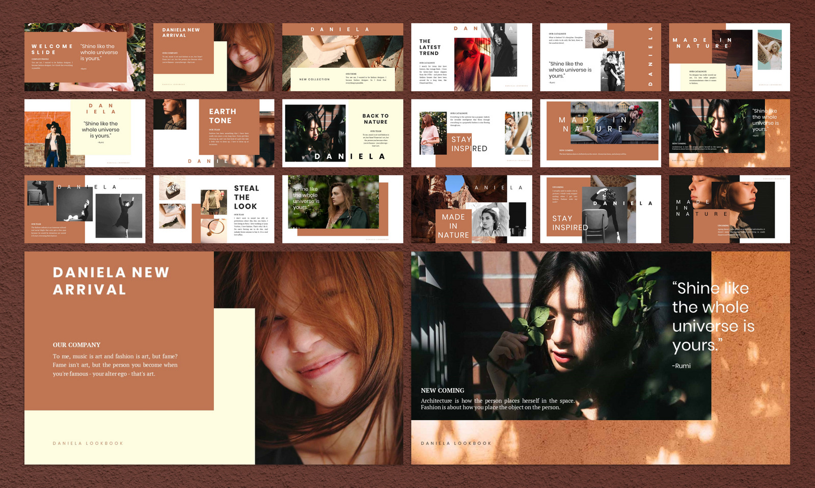 DANIELA PowerPoint template #92679 - TemplateMonster